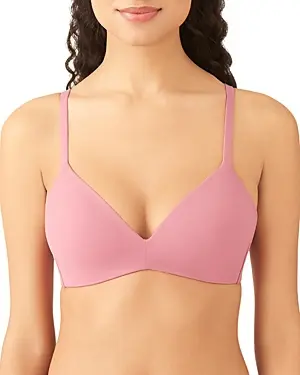 Wacoal How Perfect Contour Wireless Bra Heather Rose