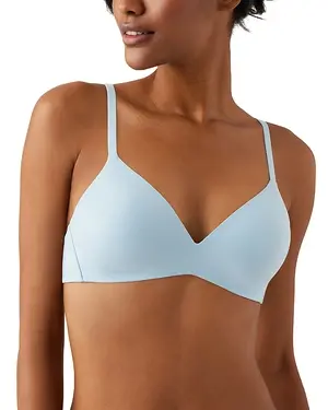 Wacoal How Perfect Contour Wireless Bra Winter Sky