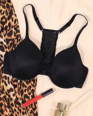 Wacoal B. Tempt'd Future Foundation Lace-racerback Front-close Contour Bra - Night