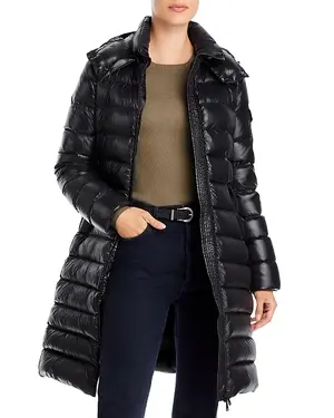 Moncler Moka Down Coat - Black