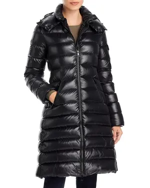 Moncler Moka Down Coat - Black