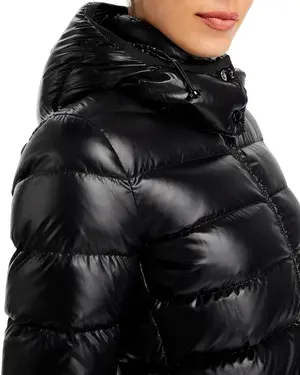Moncler Moka Down Coat - Black