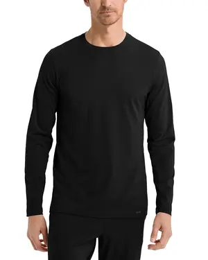Hanro Night And Day Long Sleeve Shirt - Black