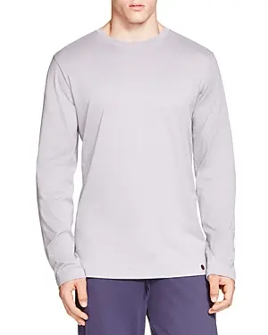 Hanro Night And Day Long Sleeve Shirt Mineral