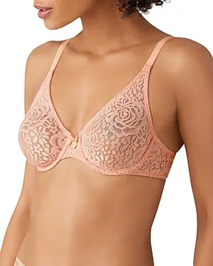 Wacoal Halo Unlined Underwire Bra Almost April