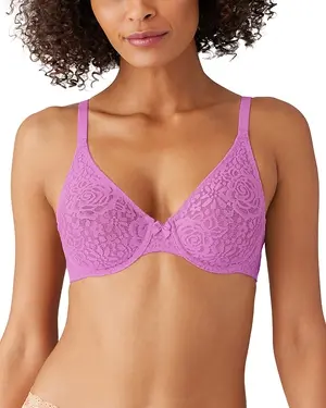 Wacoal Halo Unlined Underwire Bra First Bloom