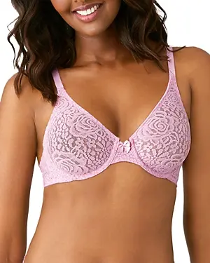 Wacoal Halo Unlined Underwire Bra Fragrant Lilac
