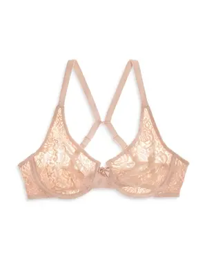 Wacoal Halo Unlined Underwire Bra - Sand