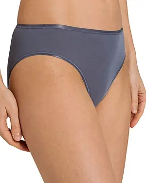 Hanro Cotton Seamless High-cut Full Briefs Pigeon