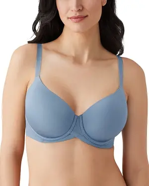 Wacoal Full Figure Ultimate Side Smoother Contour Bra Windward Blue/ Titan