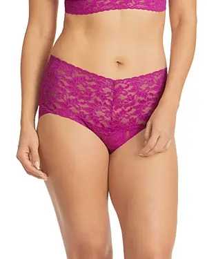 Hanky Panky Retro Lace V-kini Belle Pink
