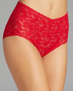 Hanky Panky Retro Lace V-kini Red