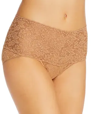 Hanky Panky Retro Lace V-kini Sun Tan