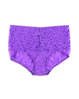 Hanky Panky Retro Lace V-kini Vivid Violet