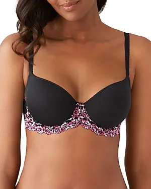 Wacoal Embrace Lace Contour Bra Black Berry Multi