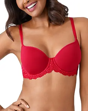 Wacoal Embrace Lace Contour Bra Persian Red