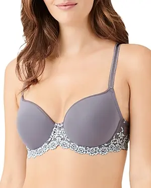 Wacoal Embrace Lace Contour Bra Satellite/hushed Green