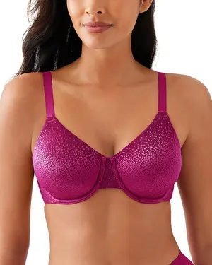 Wacoal Back Appeal Jacquard Underwire Bra Carnevale