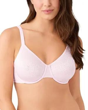 Wacoal Back Appeal Jacquard Underwire Bra - Cradle Pink