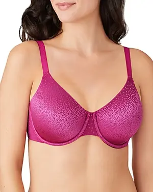 Wacoal Back Appeal Jacquard Underwire Bra Festival Fuchsia