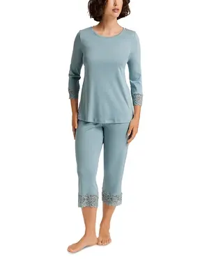 Hanro Moments Cropped Pajama Set