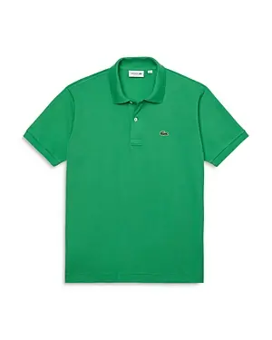 Lacoste Classic Cotton Pique Fashion Polo Shirt Bright Green
