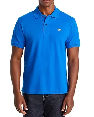 Lacoste Classic Cotton Pique Fashion Polo Shirt Marina