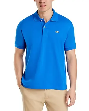 Lacoste Classic Cotton Pique Fashion Polo Shirt Siy Hilo