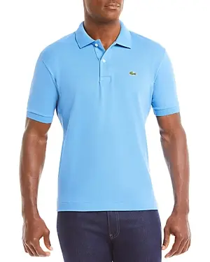 Lacoste Classic Cotton Pique Fashion Polo Shirt Turquoise