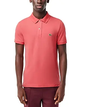 Lacoste Classic Cotton Pique Fashion Polo Shirt Zv9 Sierra