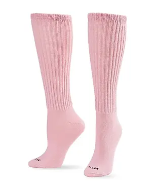 Hue Hue The Slouch Socks Rose Pink