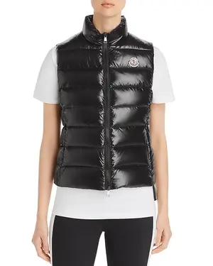 Moncler Ghany Down Vest - Black