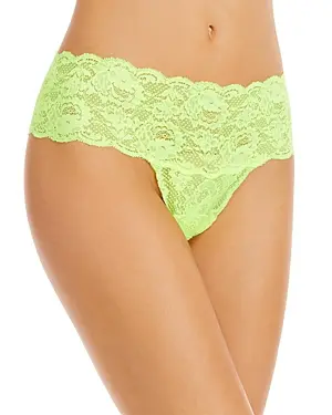 Cosabella Never Say Never Comfie Thong Neon Yellow