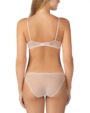 ON GOSSAMER Sleek Micro Push-up Bra - Champagne