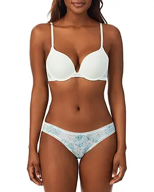 ON GOSSAMER Sleek Micro Push-up Bra Moonlight Jade
