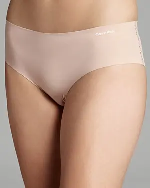 Calvin Klein Underwear Hipster - Invisibles #d3429 Light Caramel/white