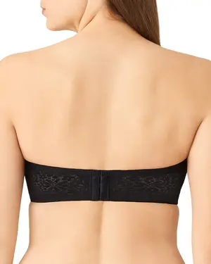 Wacoal Halo Strapless Lace Bra - Black
