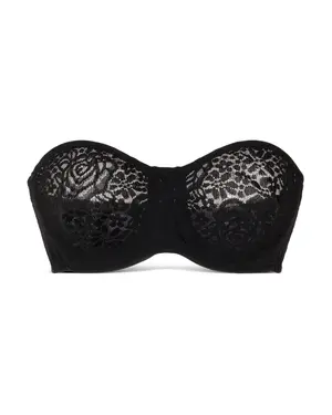 Wacoal Halo Strapless Lace Bra - Black