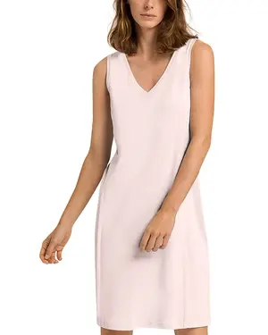 Hanro Pure Essence Tank Gown Rosewater