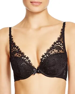 Simone Perele Wish Triangle Contour Bra Black