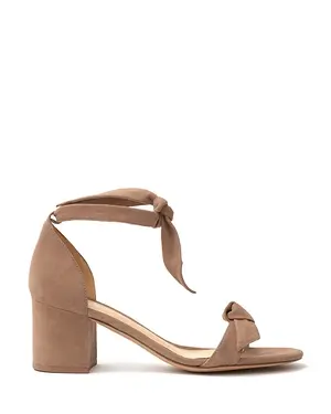 ALEXANDRE BIRMAN Clarita Ankle-tie High-heel Sandals - Cameo