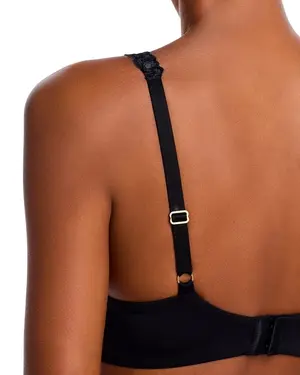 Natori Pure Luxe Full Fit Contour Bra - Black