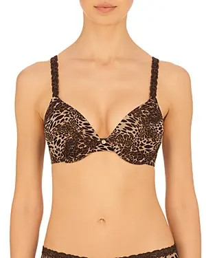 Natori Pure Luxe Full Fit Contour Bra Java Leopard