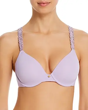 Natori Pure Luxe Full Fit Contour Bra Lilac/lead