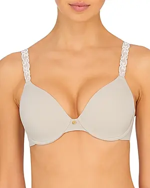 Natori Pure Luxe Full Fit Contour Bra Marble/mascarpone