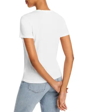 Cotton Citizen Distressed Crewneck Tee - White
