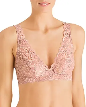 Hanro Luxury Moments All Lace Soft Cup Bra Rouge