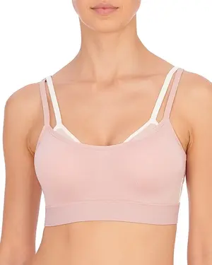 Natori Gravity Contour Underwire Sports Bra - Rose/white