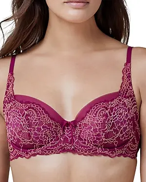 SKARLETT BLUE Minx Lace Balconette Bra Rapture/tea Rose