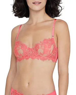 SKARLETT BLUE Entice Lace Balconette Bra Rosy/terra